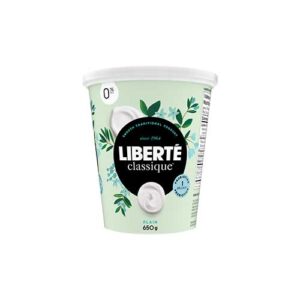 Liberté Classic Yogurt – Plain 0% – 650g – National Food Shop