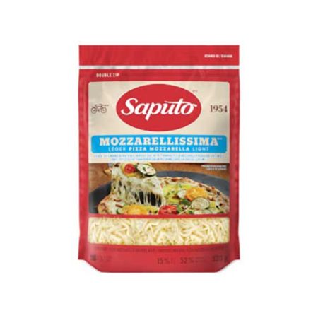 Saputo Shredded Cheese – Light Mozzarella – National Food Shop