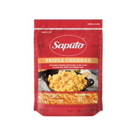 Saputo Shredded Cheese – Triple Cheddar – National Food Shop