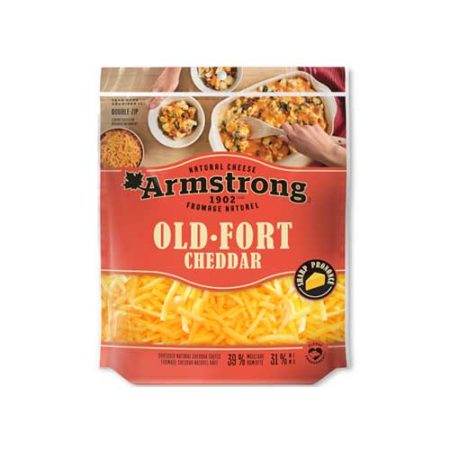 Armstrong Shredded Cheese – Old Cheddar – National Food Shop