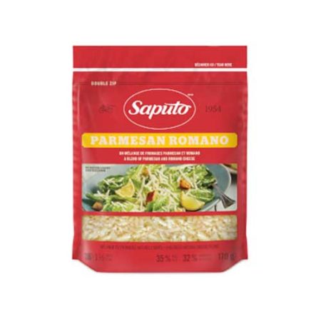 Saputo Shredded Cheese – Parmesan Romano – National Food Shop